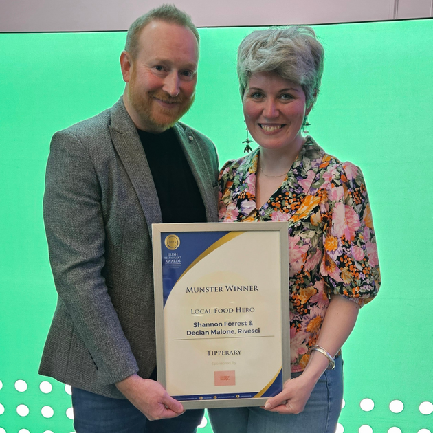 Local Food Hero Tipperary 2025 - Shannon Forrest & Declan Malone – Rívesci